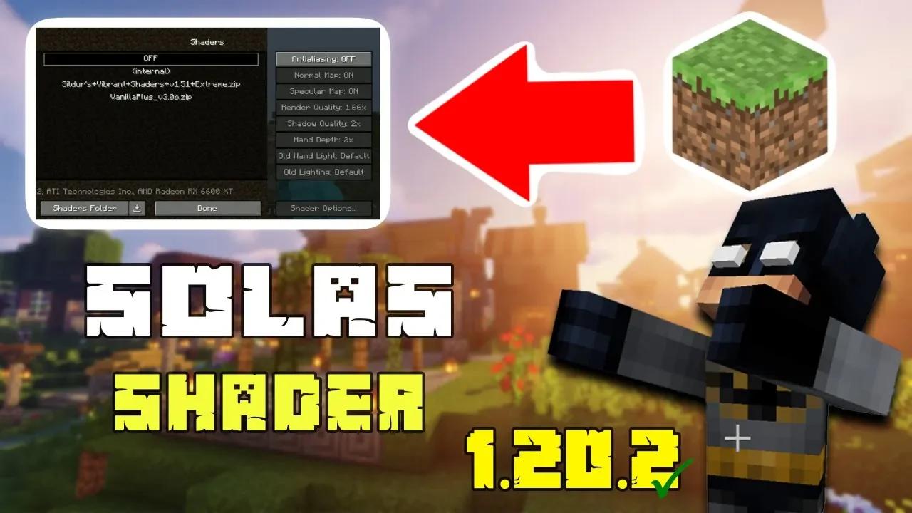 How To Download & Install Solas Shader for Minecraft 1.20.4