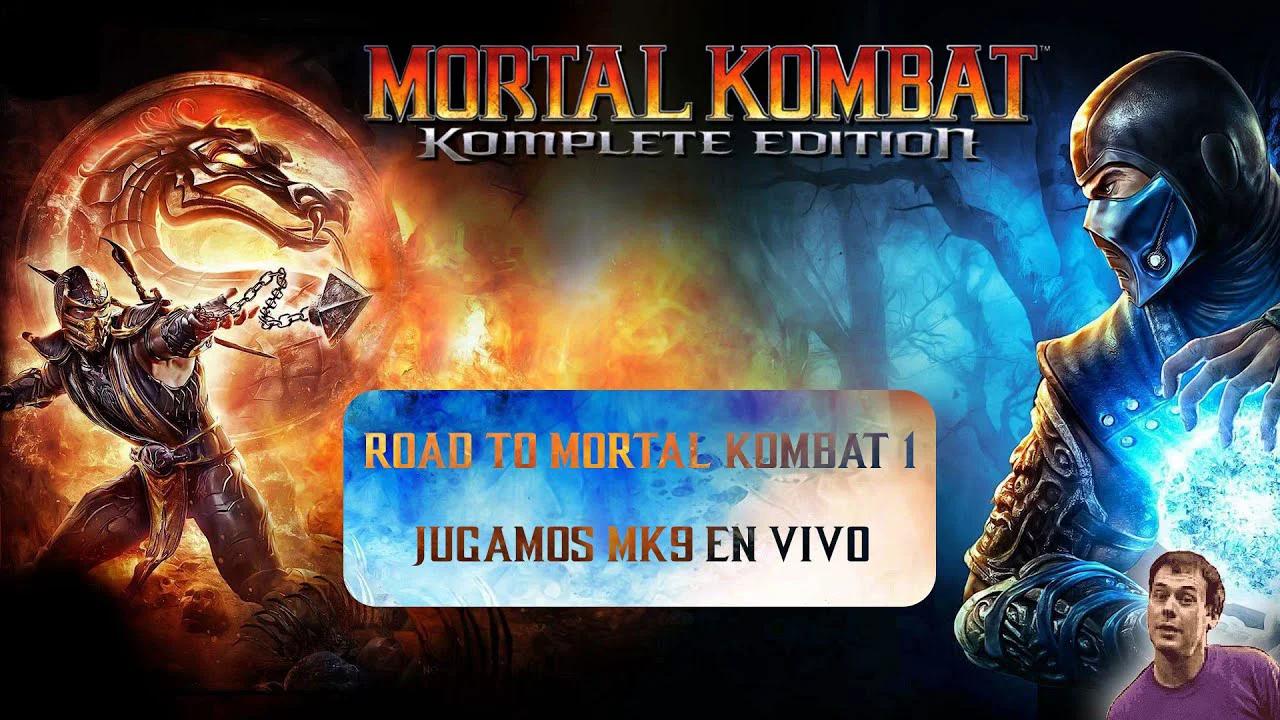 ROAD TO MORTAL KOMBAT 1 #1 / JUGAMOS MORTAL KOMBAT 9 / SUMATE Y CHARLA CON NOSOTROS 🎮