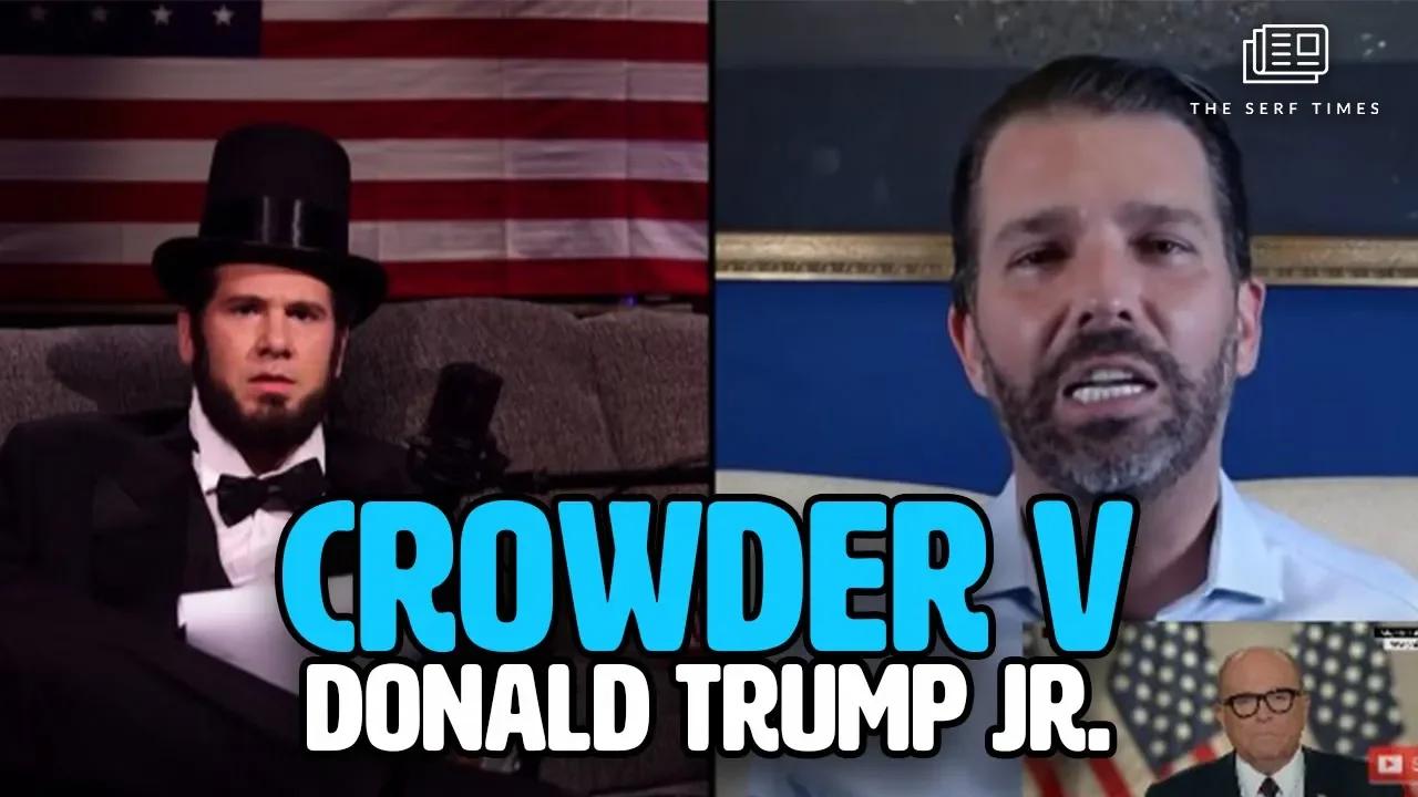 Donald Trump Jr grinds his way (Steven Crowder confused)