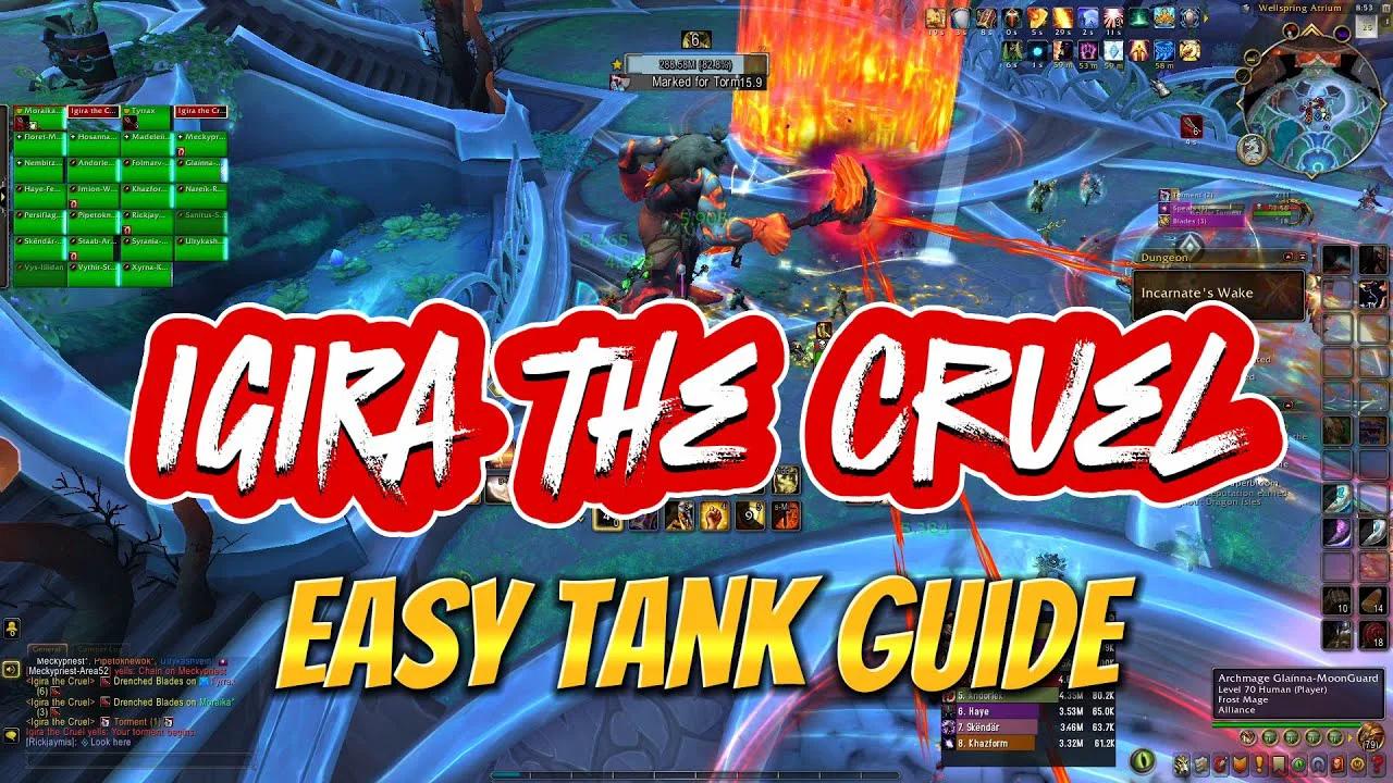 IGIRA the Cruel TANK Guide - Amirdrassil 10.2 Raid Guide for Beginners