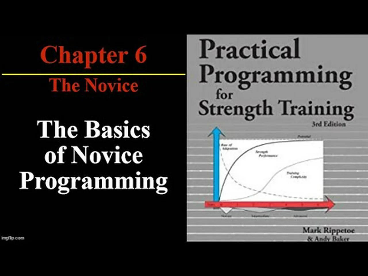 Practical Programming for Strength Training - Chapter 6 - The Basics of Novice Programming