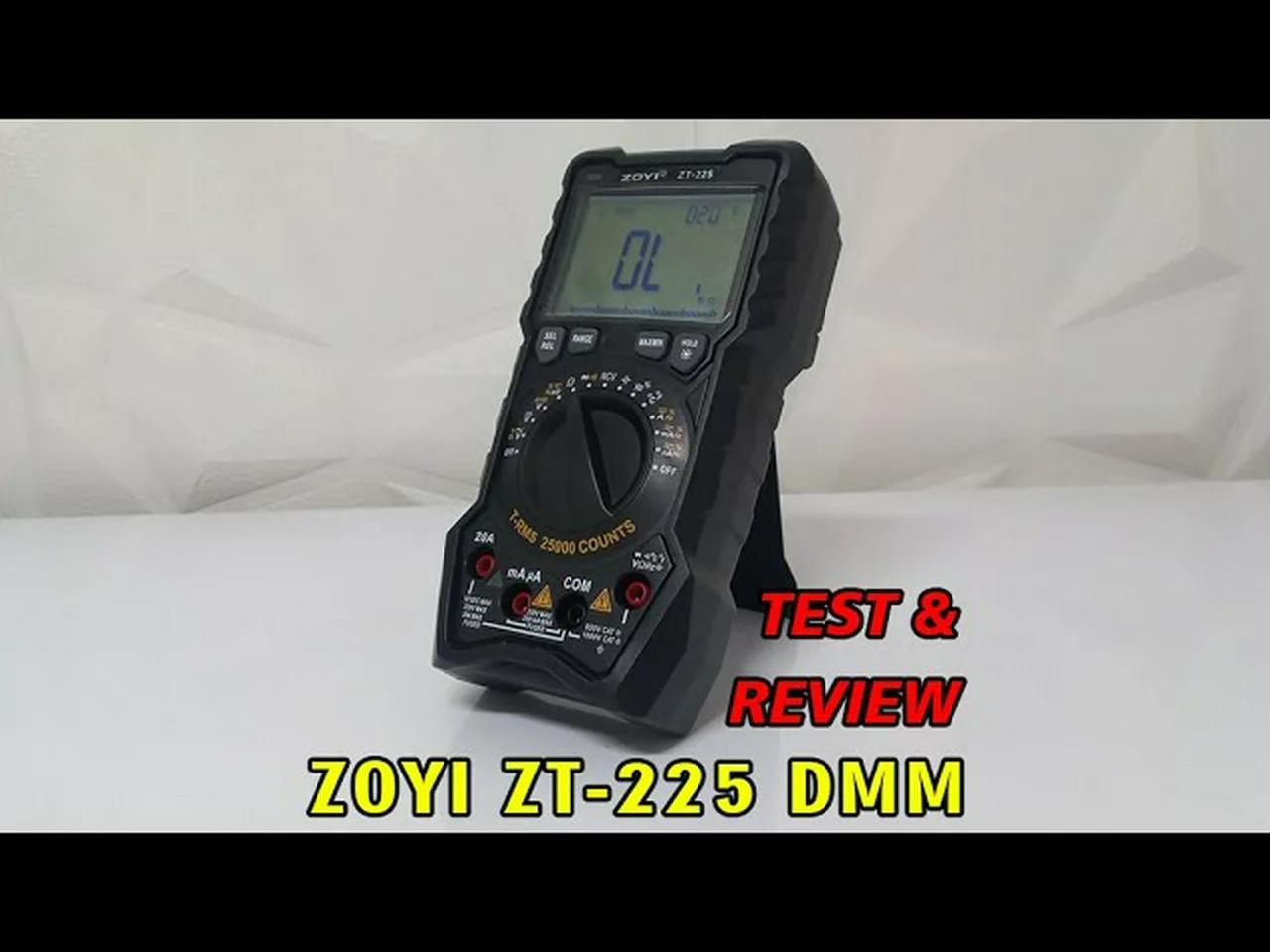 #52 Zoyi ZT-225 Review And Teardown - English