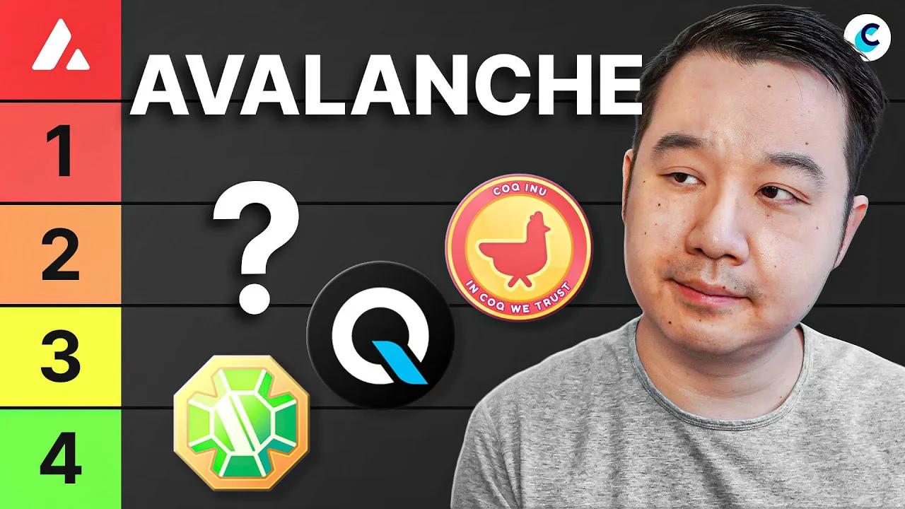 Ranking The Top Avalanche Ecosystem Projects!