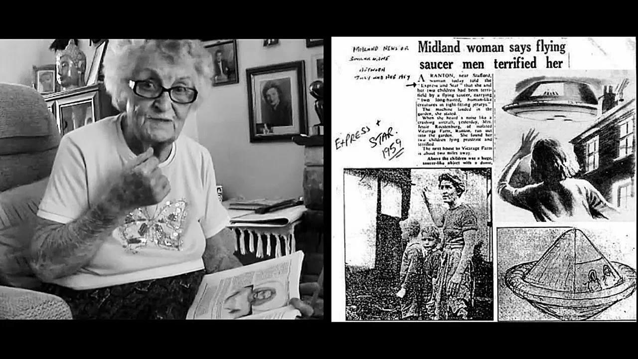 Jessie Roestenberg at age 90 and 52 recollects her 1954 Staffordshire ...