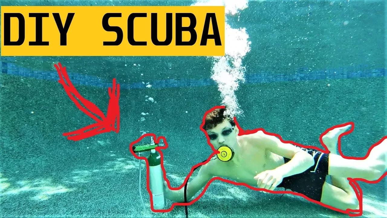DIY SCUBA FROM OXYGEN TANK