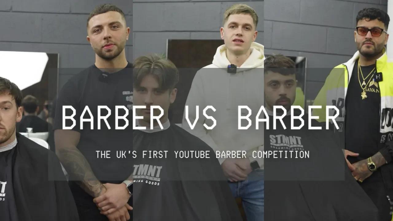 BARBER VS BARBER - Round 1 - Youtube's First Online Barber Competition