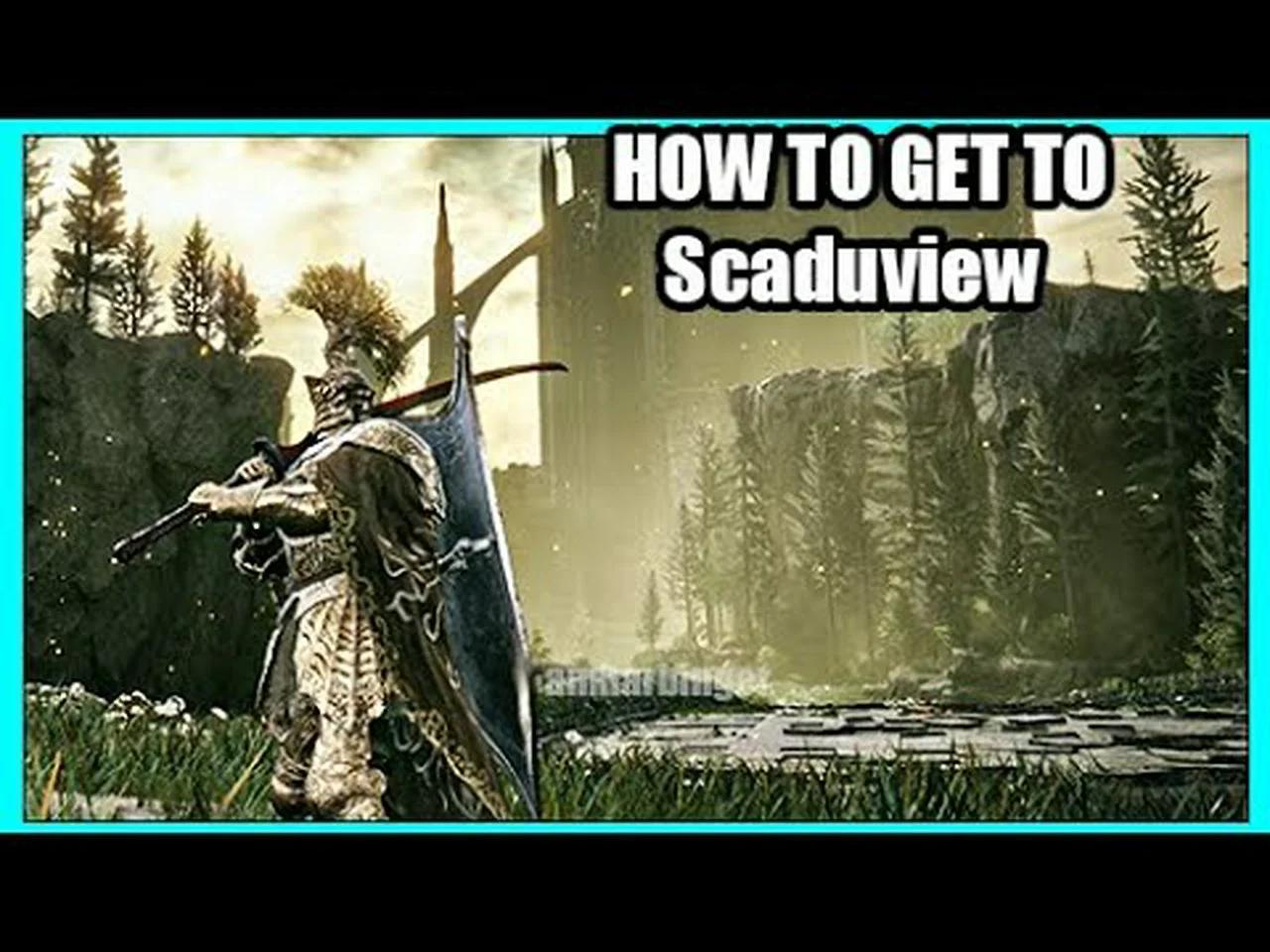 Elden Ring DLC How to get to Scaduview - O Mother Gesture Location