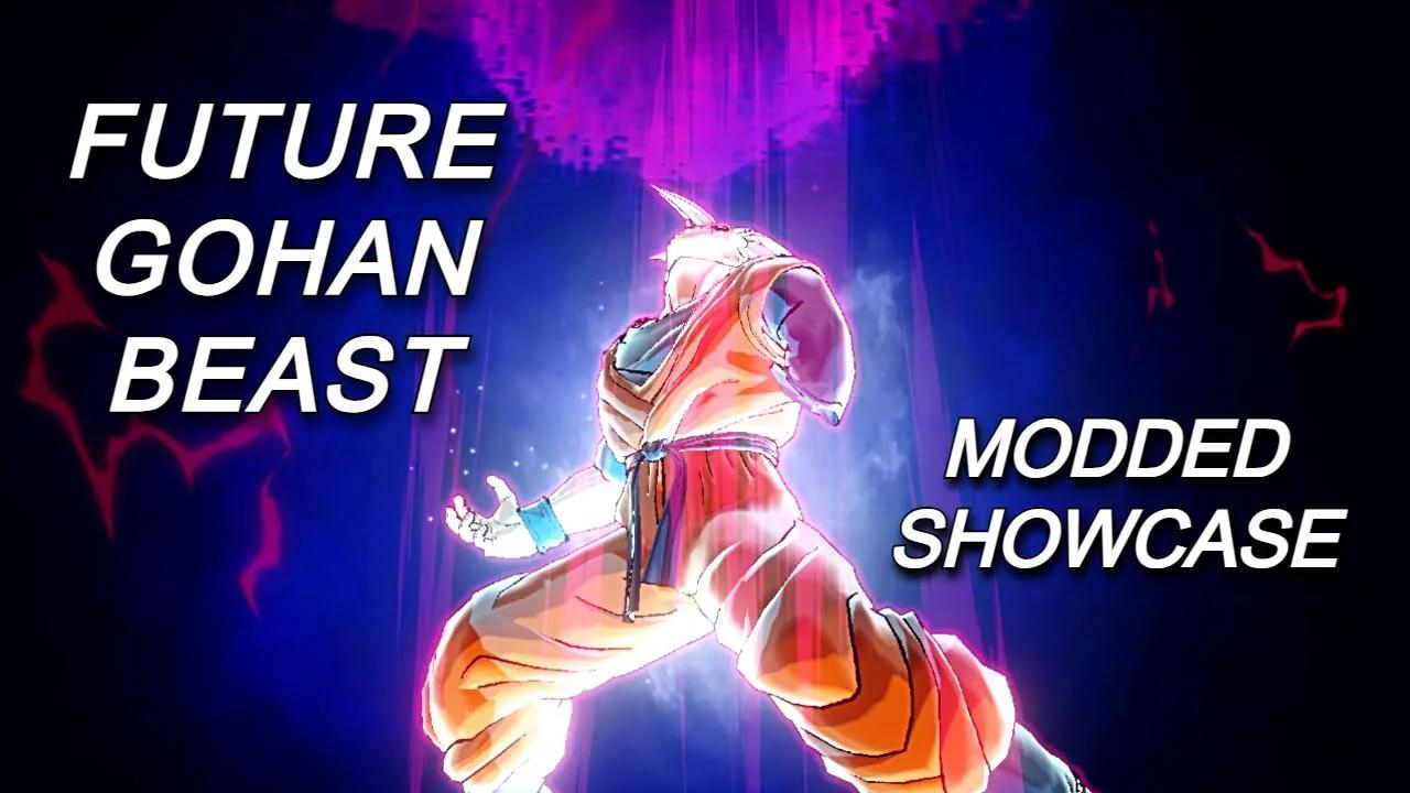 FUTURE GOHAN (BEAST) MOD - SHOWCASE *FIRE* | dragon ball xenoverse 2