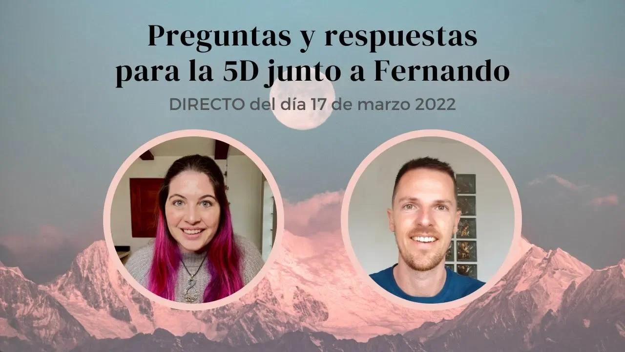 Preguntas y Respuestas para la 5D - Jessica Veintiochoalmas y Fernando ...