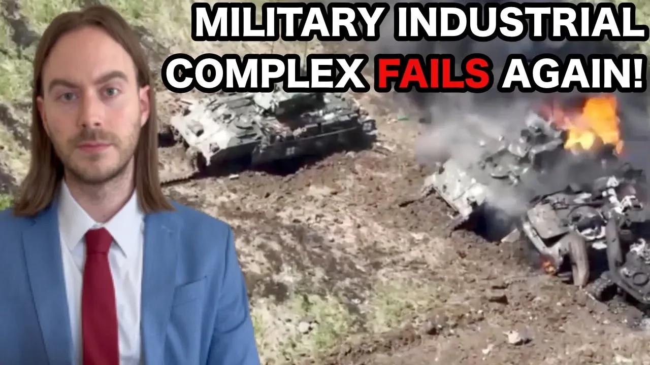 American Bradley and German Leopard Tanks Destroyed in Ukraine ...