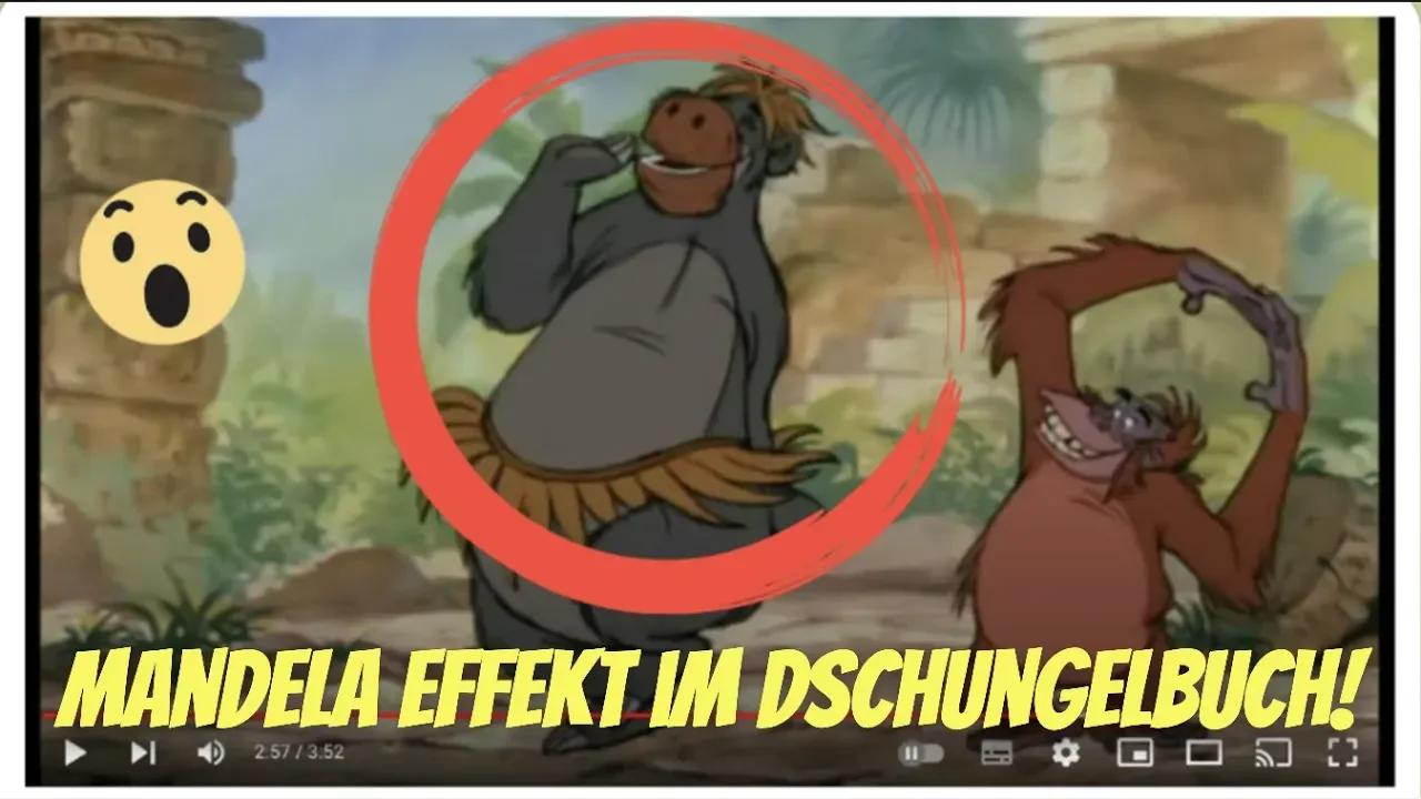 Schon wieder! Der nächste Mandela Effekt im Dschungelbuch 😵 Balu trägt ...