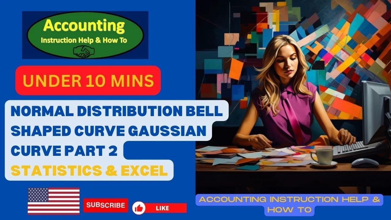 Normal Distribution Bell Shaped Curve Gaussian Curve Part 2 Statistics ...