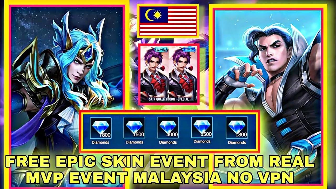 THE BEST TRICKS TO CLAIM SPECIAL AND EPIC SKINS REDEEM CODES FROM MALAYSIA | NO VPN | MOBILE LEGENDS