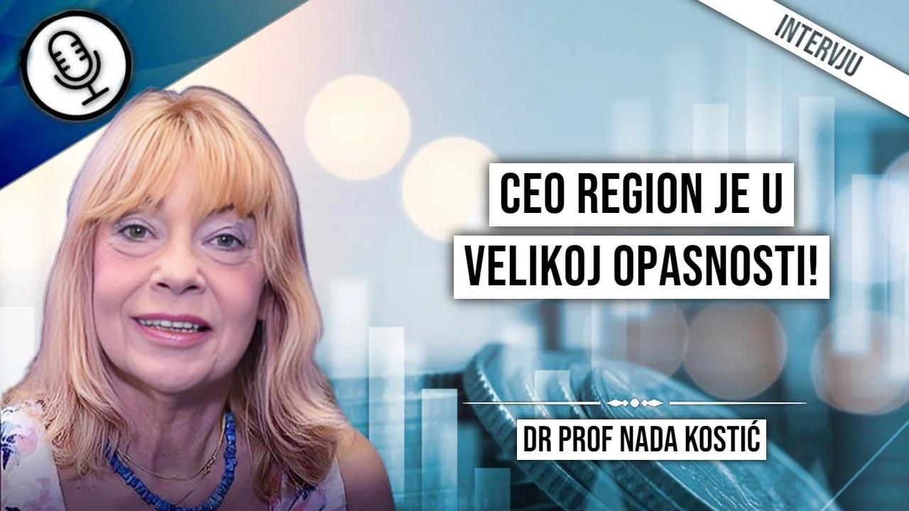dr prof Nada Kostić-Ceo region je u velikoj opasnosti!