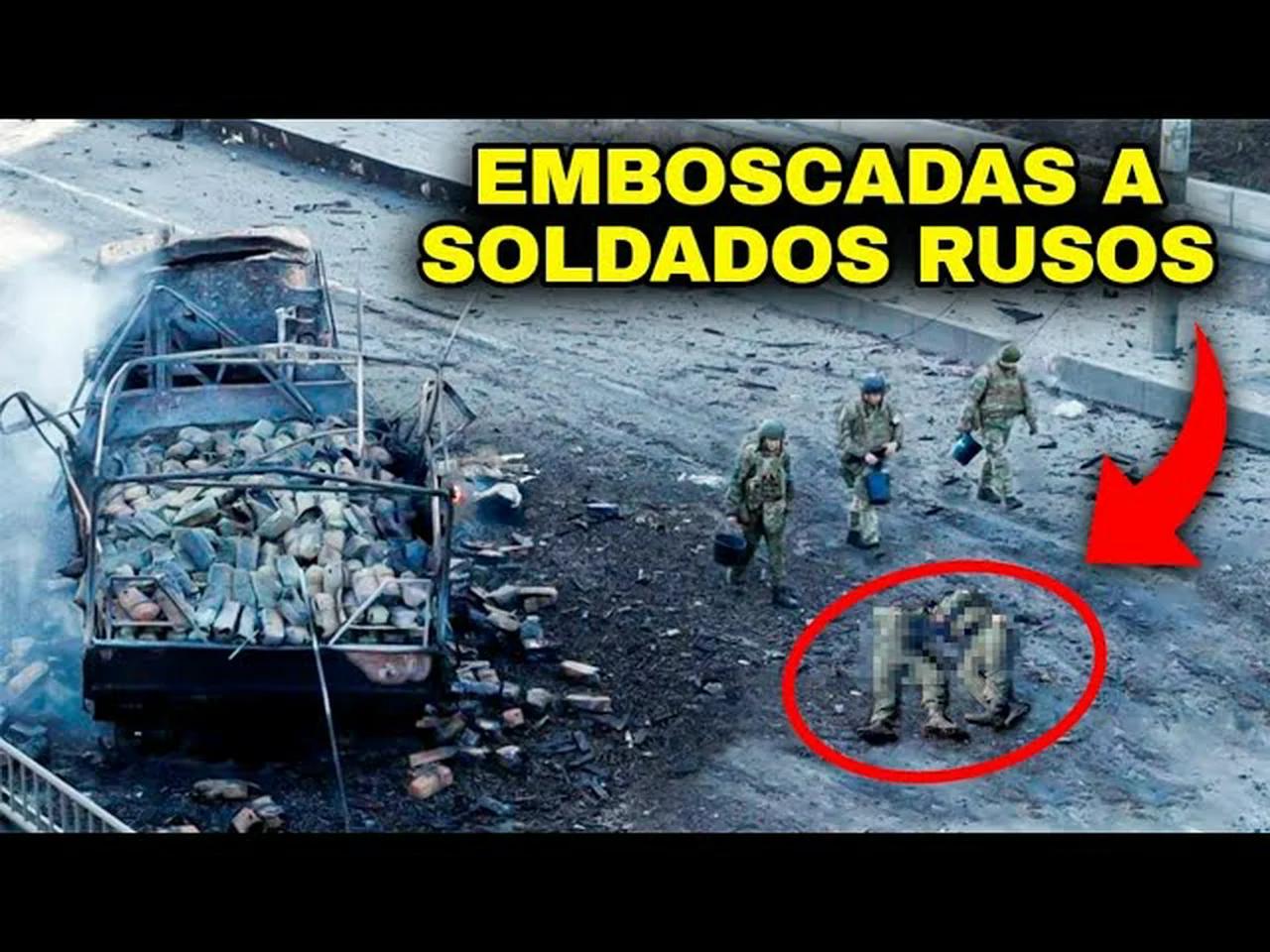Así MAT4N y GRABAN las MUERT3S de los SOLDADOS RUSOS en Ucrania