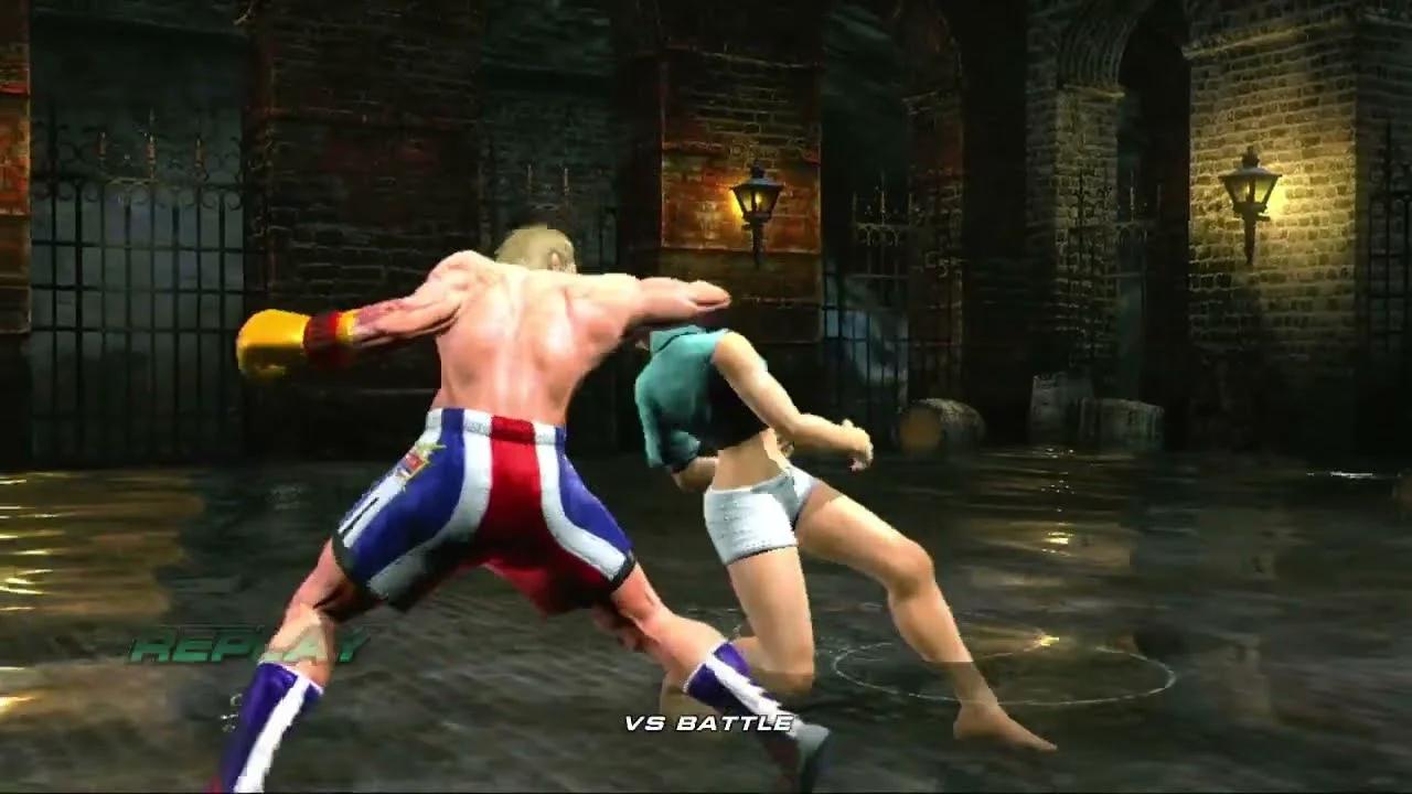 Tekken 6 Steve Breaks Asuka(barefoot)