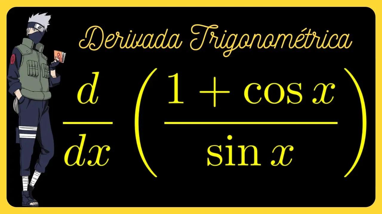 Derivada de função com fração - Regra do Quociente - Exercício Resolvido.
