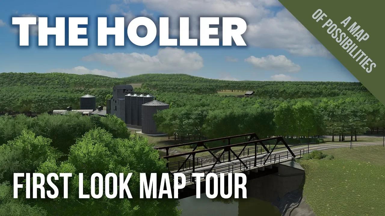 New Map - The Holler - Impressive and Customisable - Farming Simulator 22