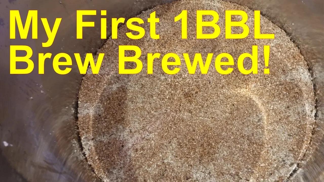 First 1bbl Brew Brewed!