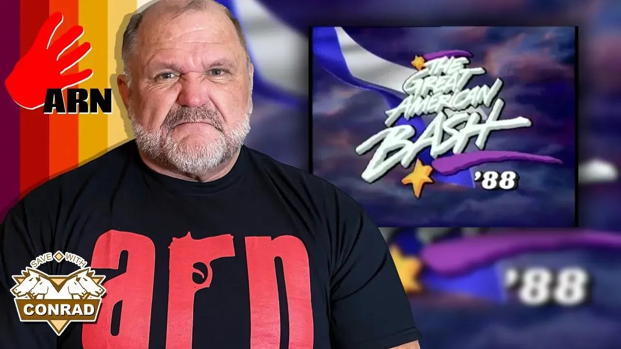 Arn Anderson calls multiple promos for the Great American Bash 88 tour