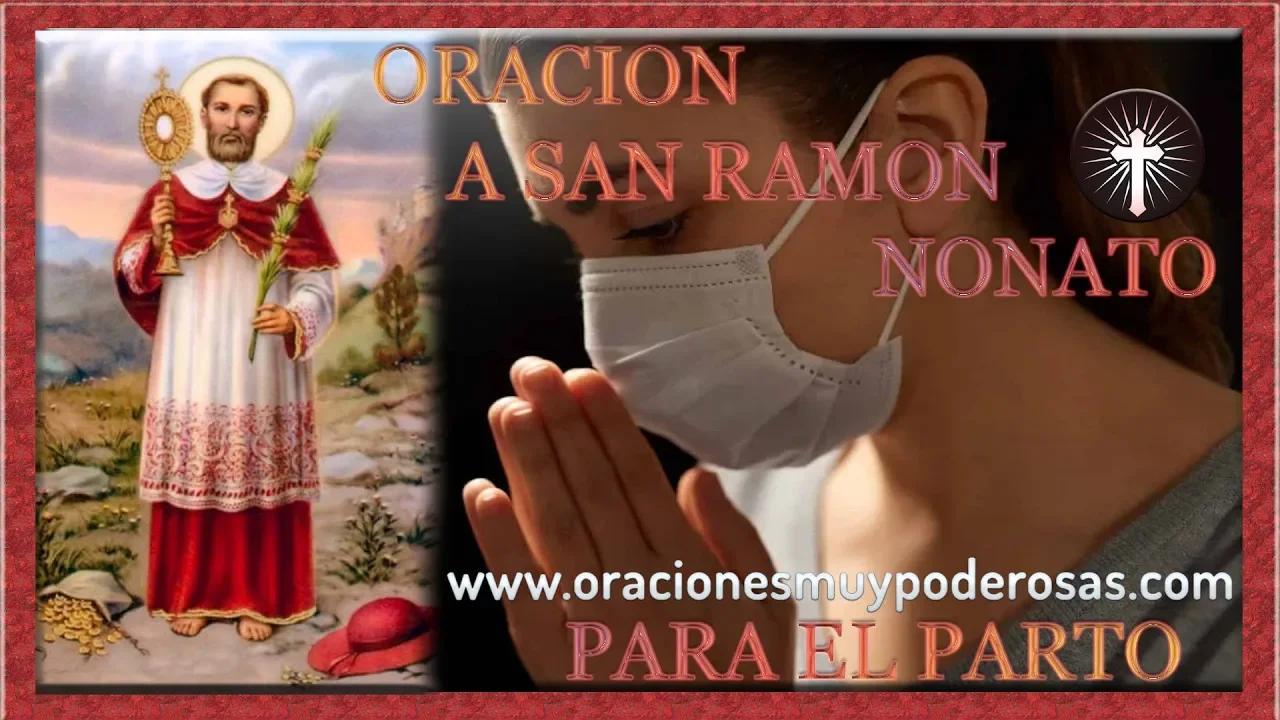 ORACION A SAN RAMON NONATO PARA EL PARTO 🤰 ORACION A SAN RAMON PARA UN ...