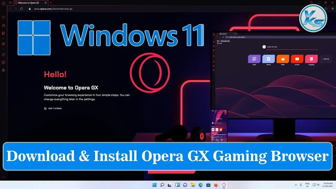 How To Download And Install Opera GX Gaming Browser On Windows 11