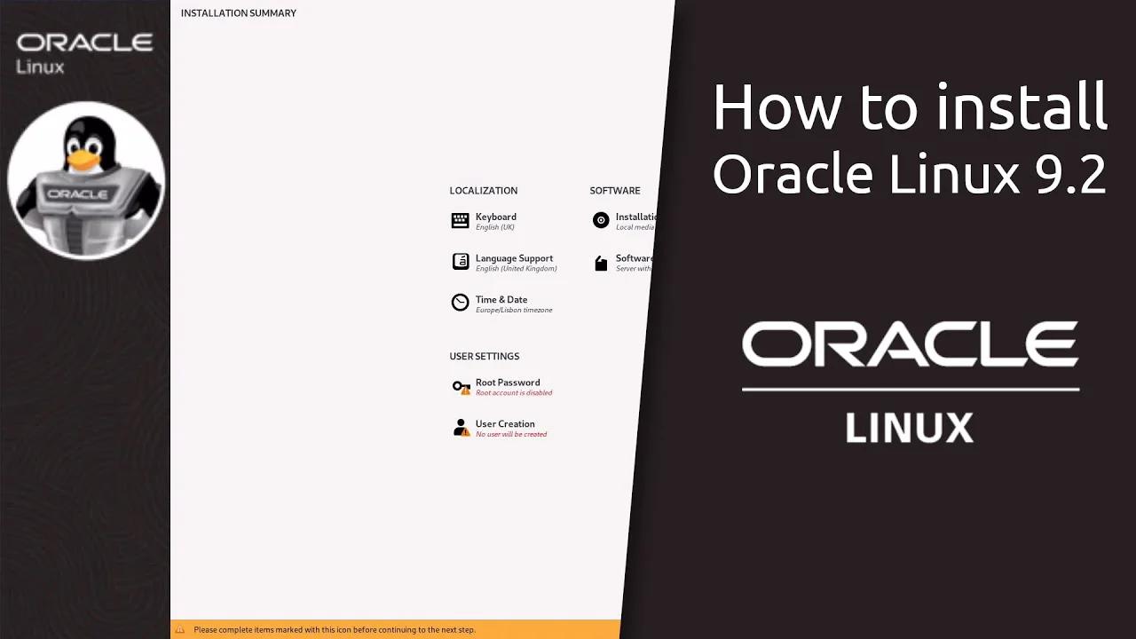 How To Install Oracle Linux 9 2