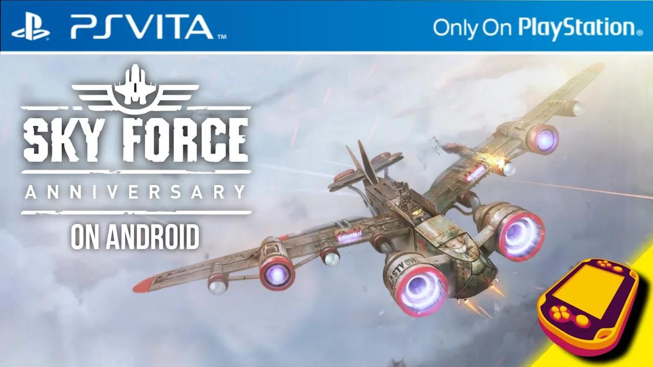 Sky Force Anniversary (PS Vita) on Android | Vita3K [Old Version]