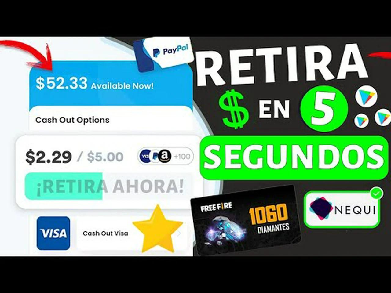 LA🔥Aplicación MÁS RÁPIDA para GANAR DINERO EN PAYPAL - 2022 | Cómo GANAR DINERO en Paypal ¡GRATIS!