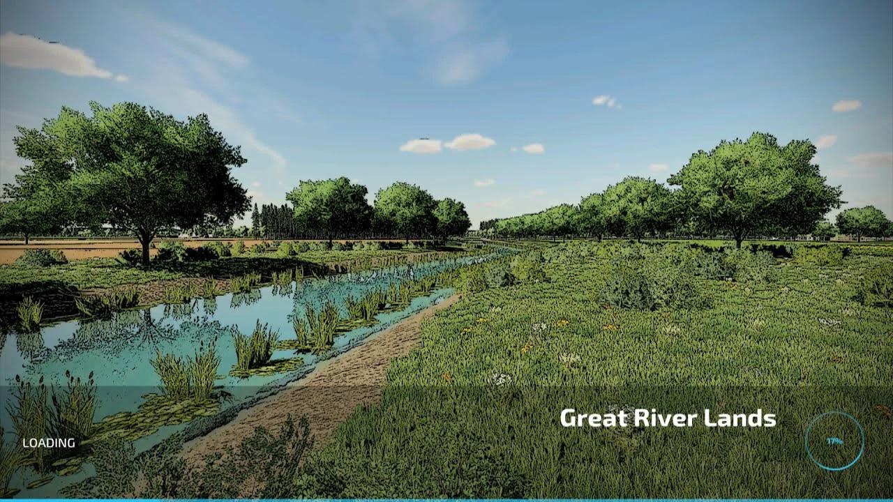 Great River Lands v1.0 FS22 MAP TOUR PC 2024