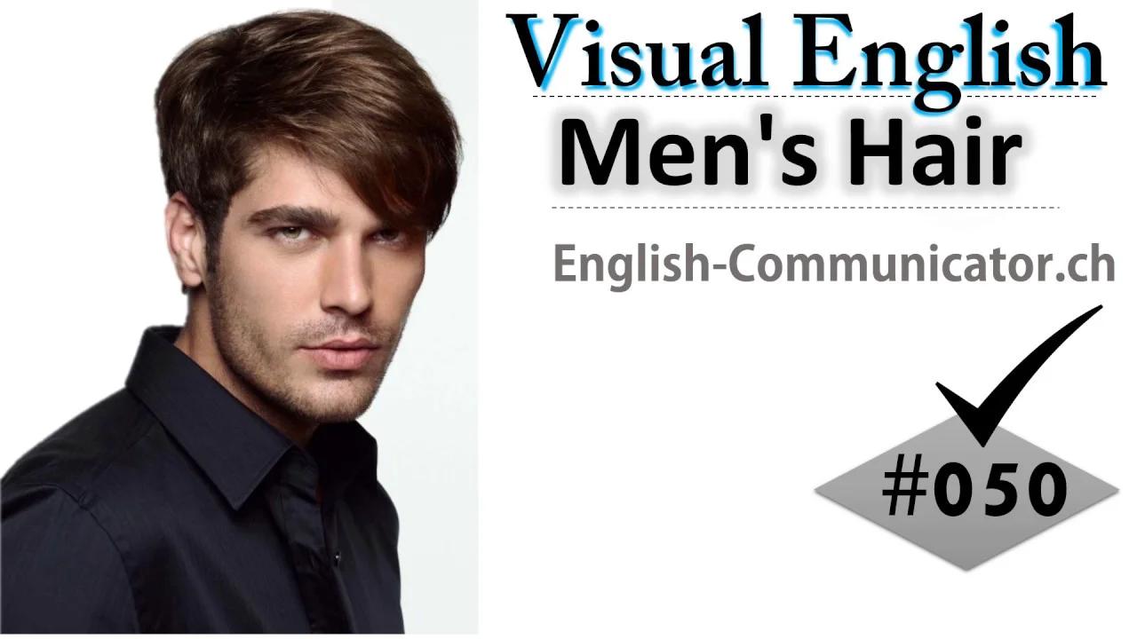#050 Visual English Language Learning Practical Vocabulary Hair Style ...