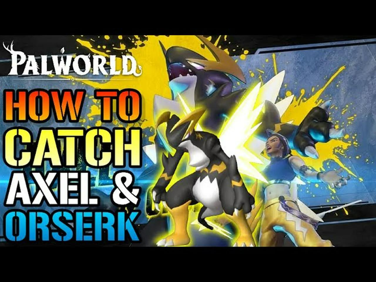 Palworld: How To Capture "Axel & Orserk" Tower Boss! EASY (Capture Guide)