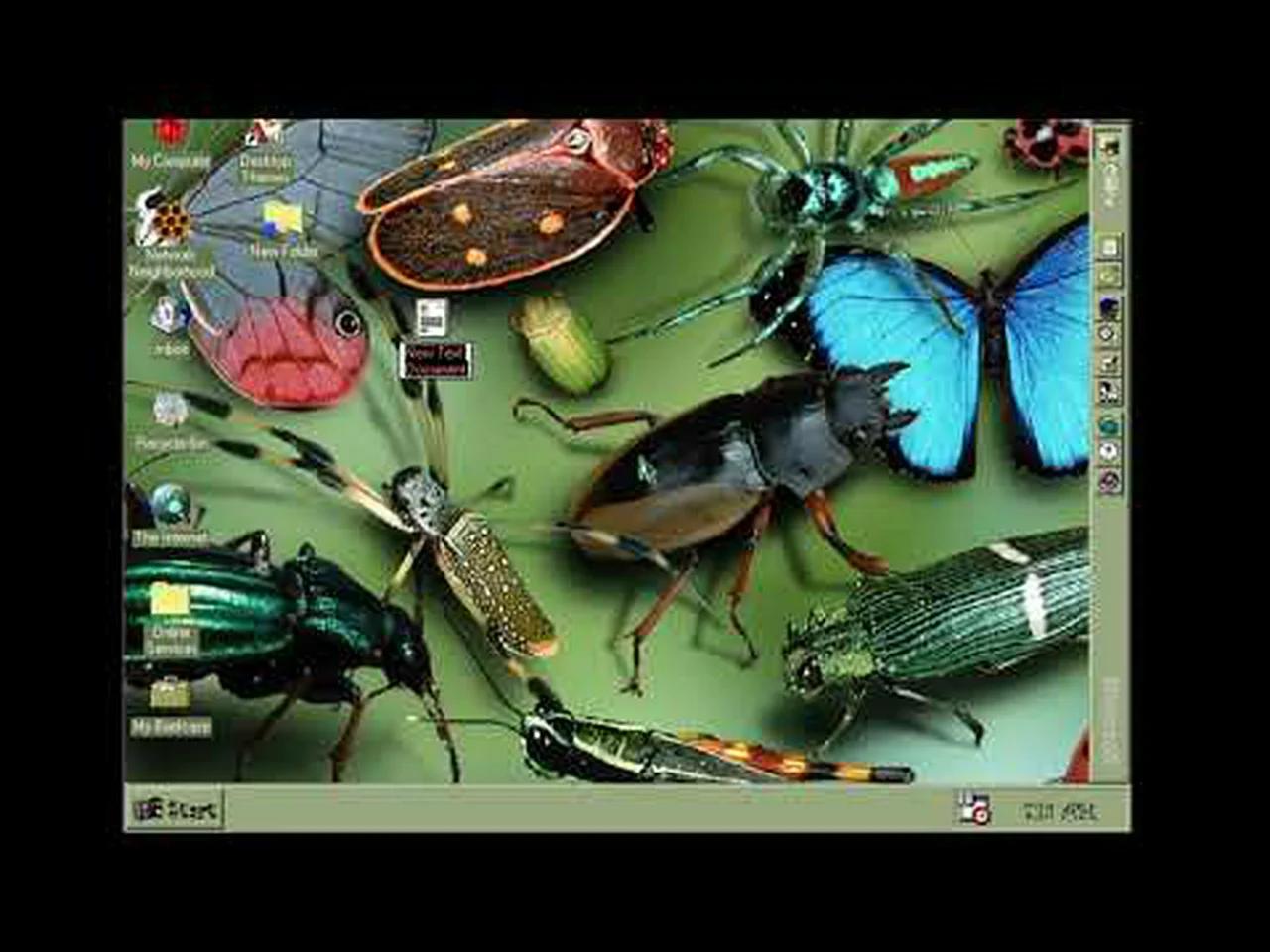 Windows 95 Plus for Kids Theme - Bugs