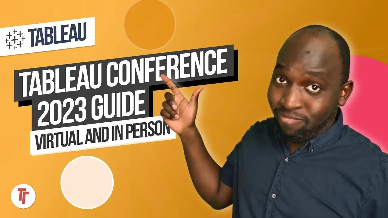 Get ready for Tableau Conference 2023 | Virtual and in person.
