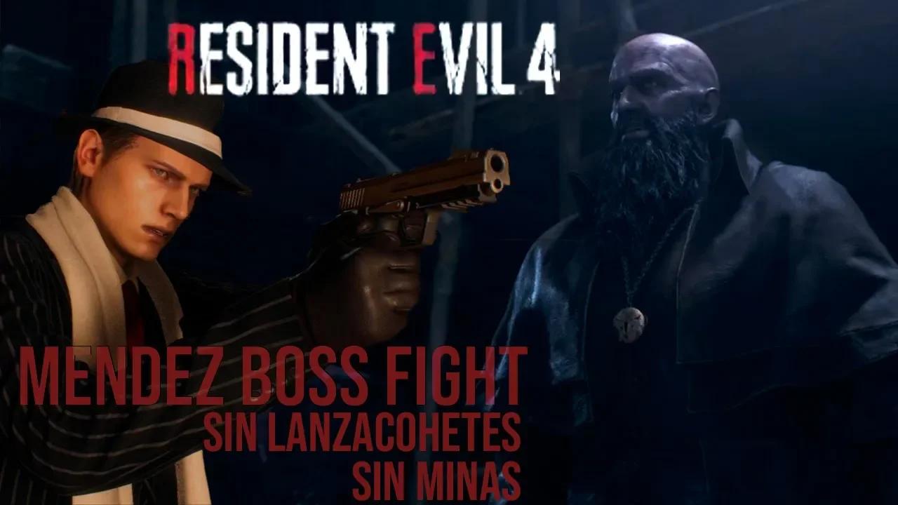 Resident Evil 4 / Biohazard 4 REMAKE MENDEZ boss PELEA COMPLETA / STEAM ...