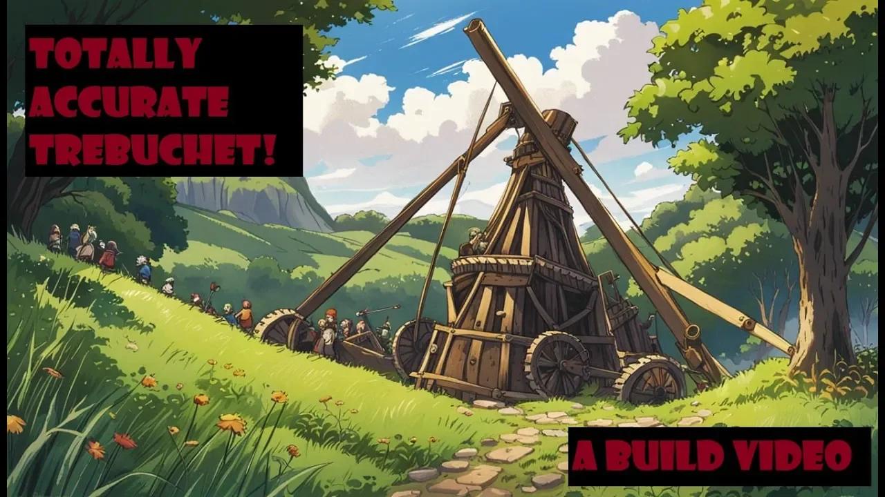 Tiny historically accurate trebuchet...allegedly