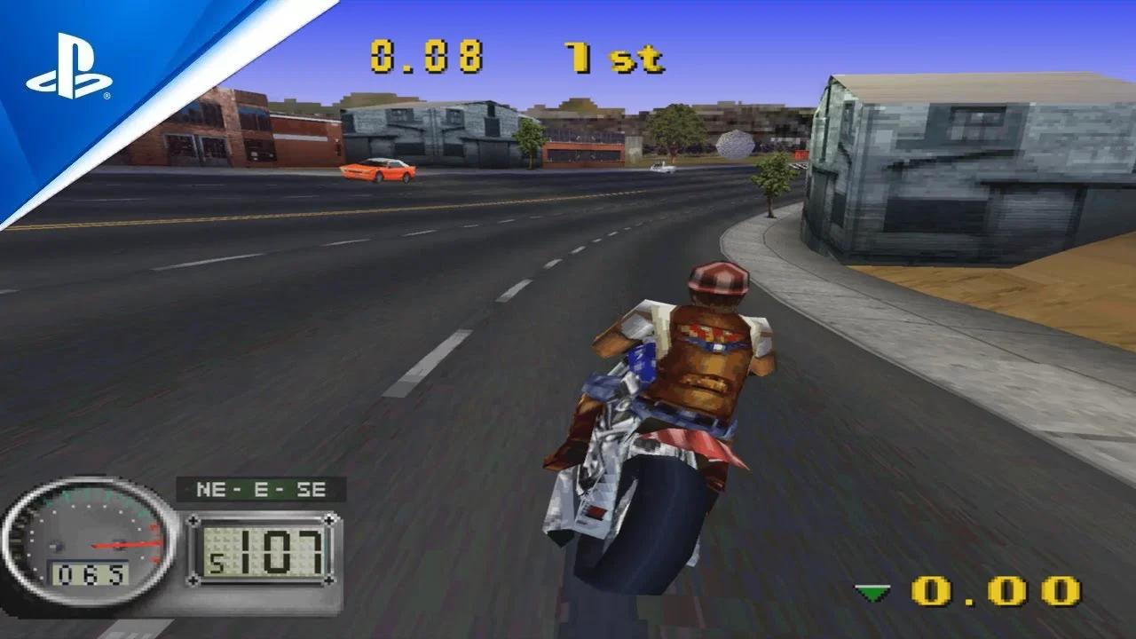 Road Rash 3D quem lembra desse jogo Playstation vamos fazer uma viagem ...