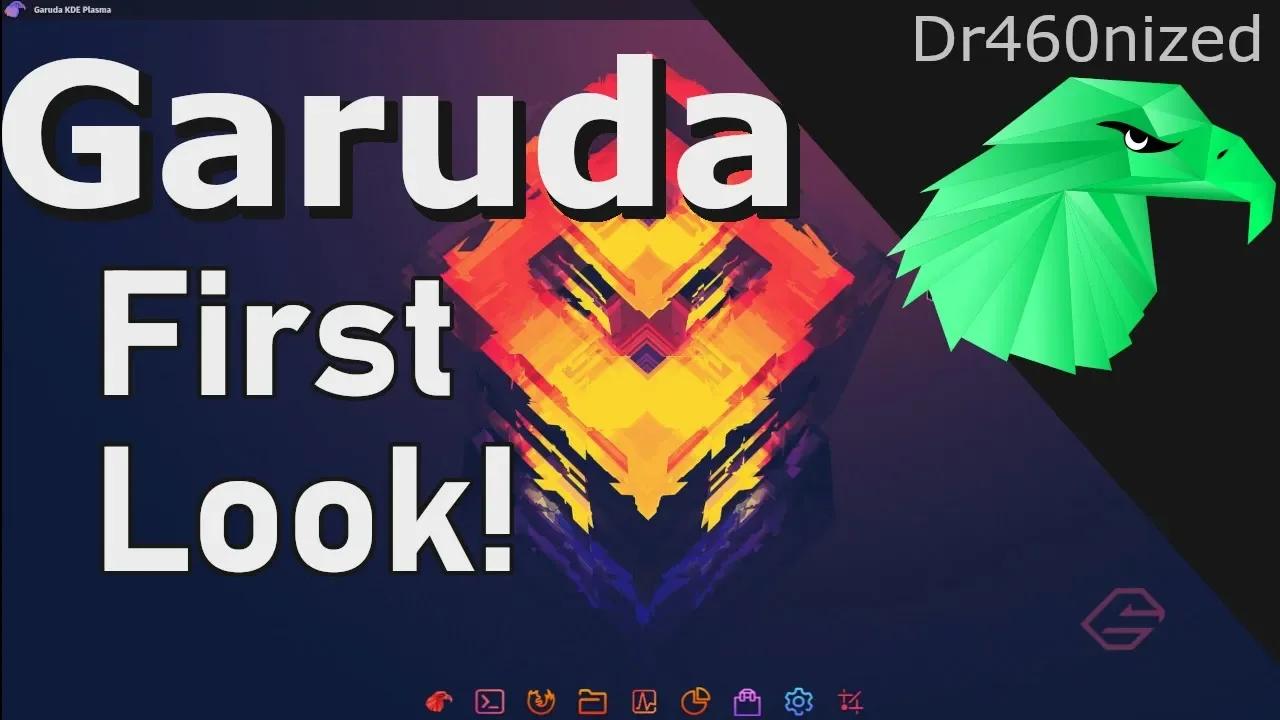 Garuda Linux - This Looks AMAZING!! A First Look at Dr4Gonized (KDE) Arch Linux based Distro in 2021