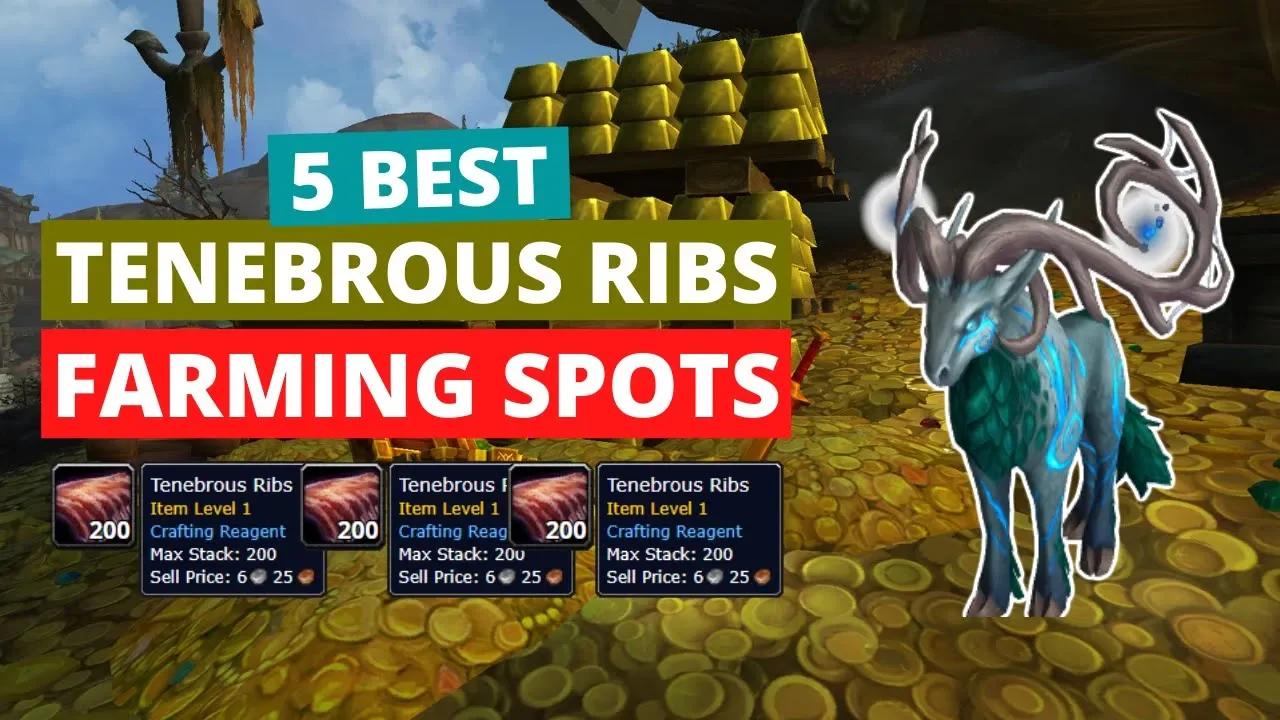 5 Best Tenebrous Ribs Farms | Shadowlands Gold Farming | Shadowlands ...