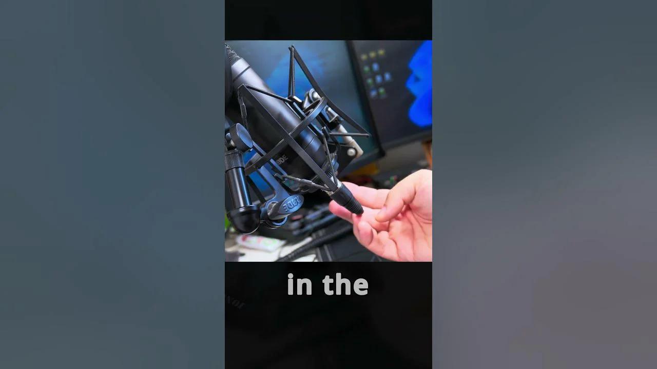 Rode NT1 How to Connect to PC using Audio Interface for Large Diaphragm ...