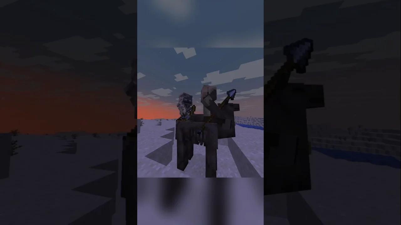 Ada Skeleton Tapi Husk & Camel tapi Husk #minecraft #shorts