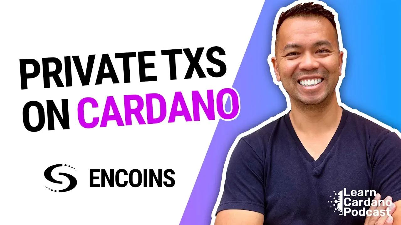 Privacy transactions on Cardano using Zero Knowledge Proofs - Encoins Privacy transactions on Cardano using Zero Knowledge Proofs - Encoins