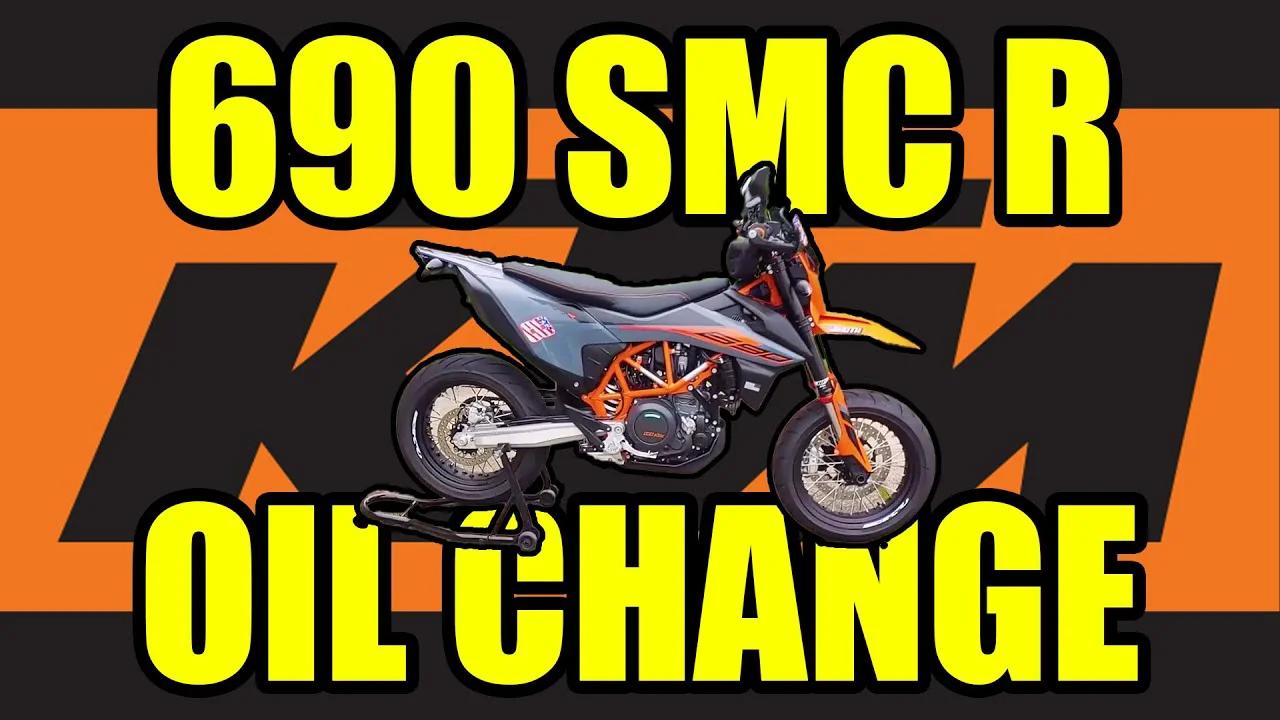 KTM 690 SMC R Oil Change with Filters and Screens 2012-2021 - The Most ...