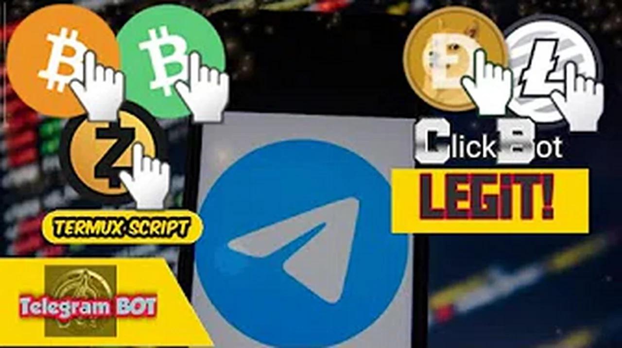 📌 New Update!!! Tele - ClickBot Script v2 Termux & Desktop | BTC, BCH, LTC, DOGE, ZEC
