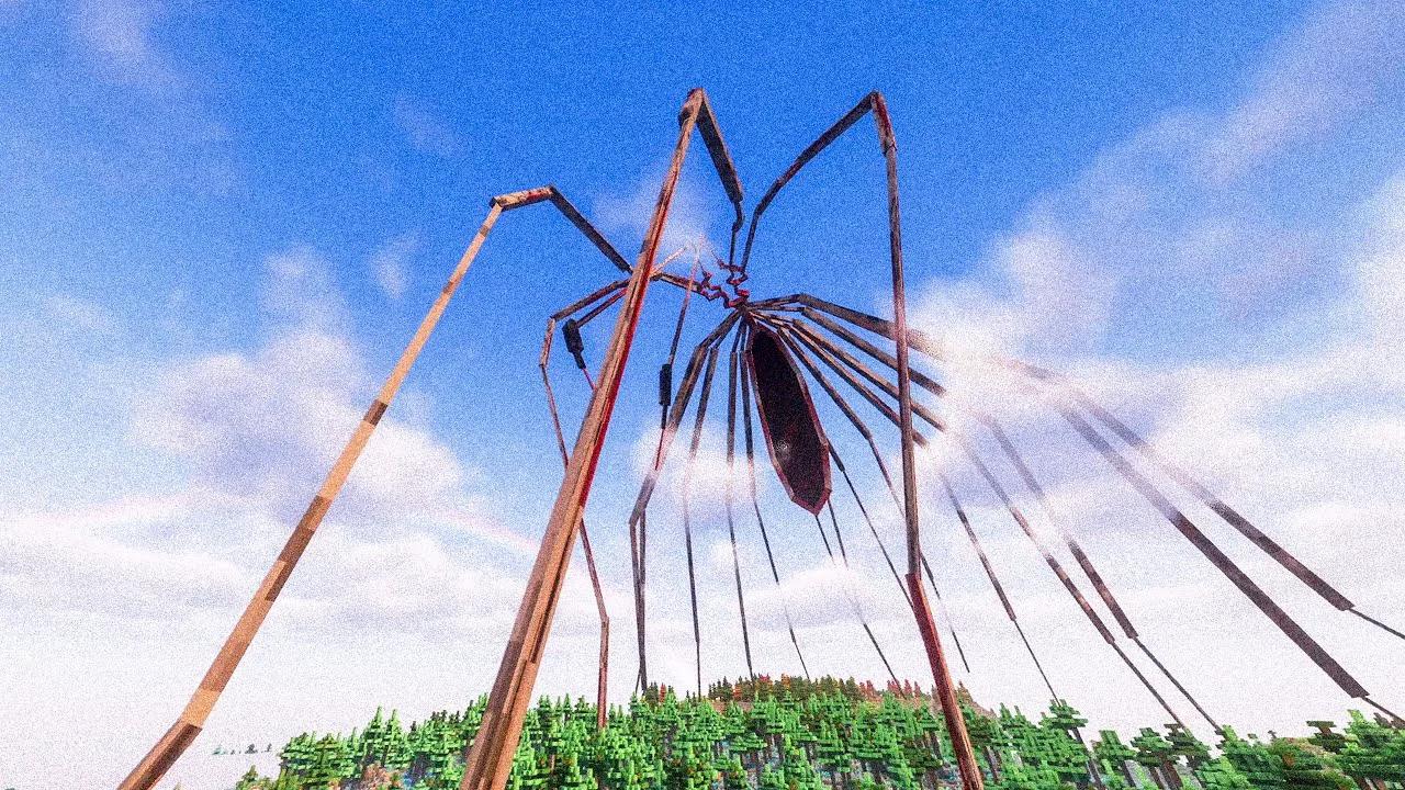 Minecraft: Arachnophobia absolutely TERRIFIED me in this video