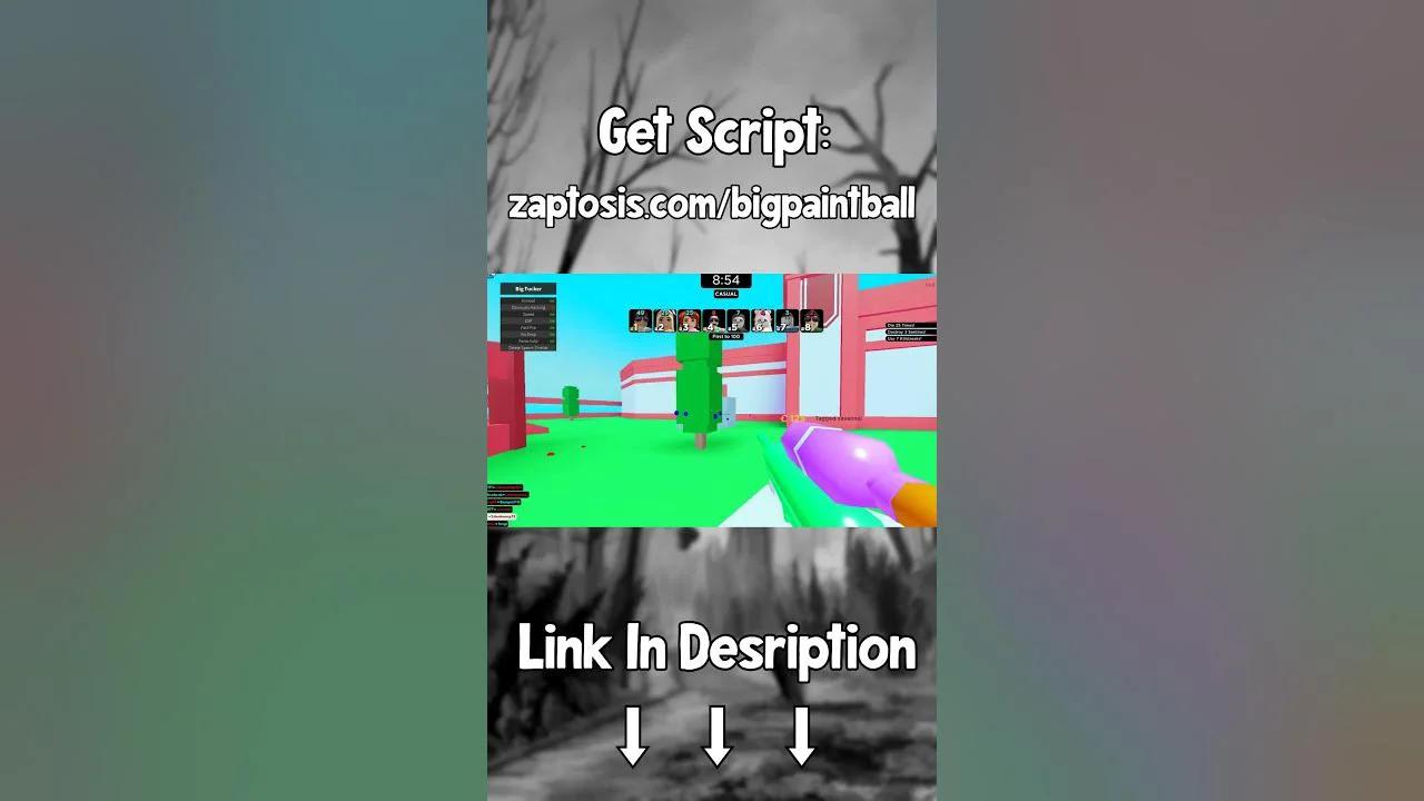 💠 Roblox Big Paintball Script / Hack PASTEBIN | Aim-Bot, Speed Hack ...