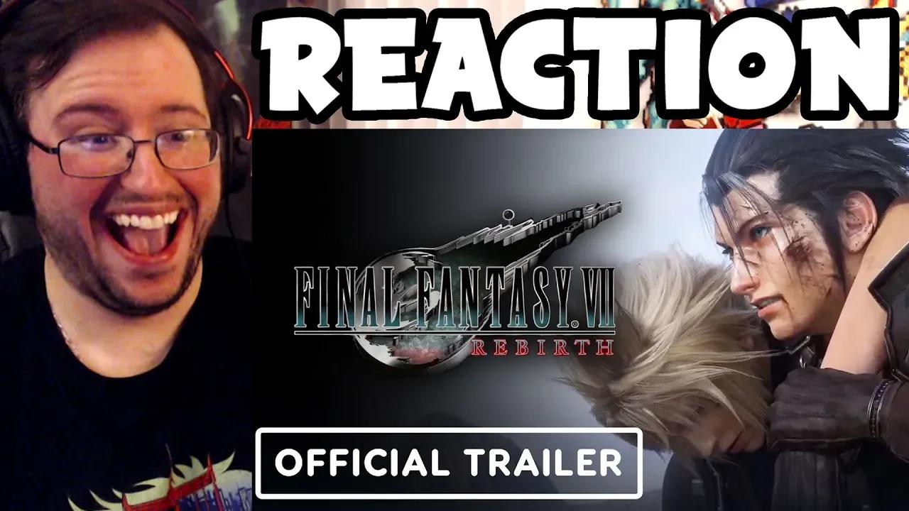 Gor's "Final Fantasy 7 Remake Rebirth" Official Reveal Trailer REACTION (PART 2, BABY!)