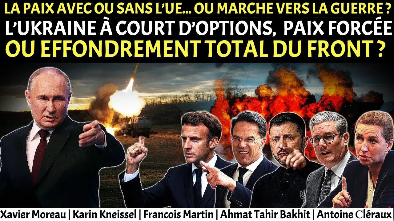 L’UKR à court d’options, paix forcée ou effondrement total ? Les RUS ...
