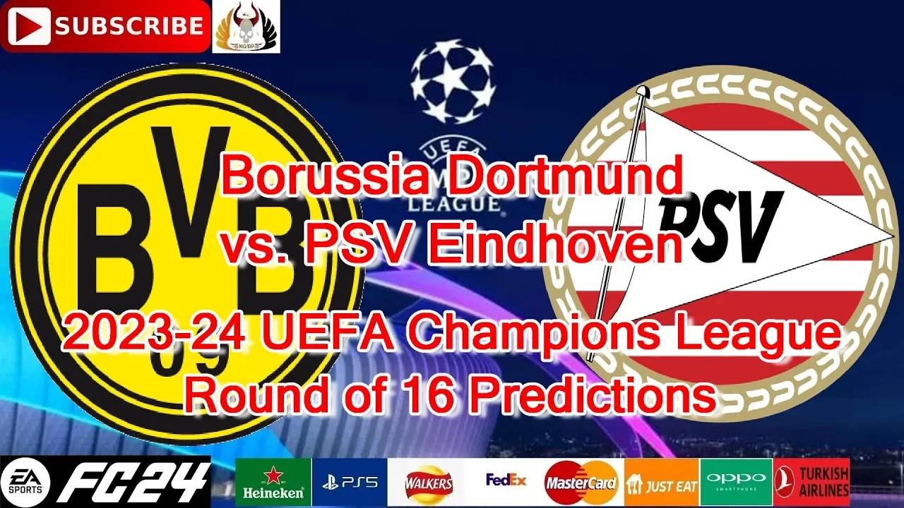 Borussia Dortmund vs. PSV Eindhoven | 2023-24 UEFA Champions League ...