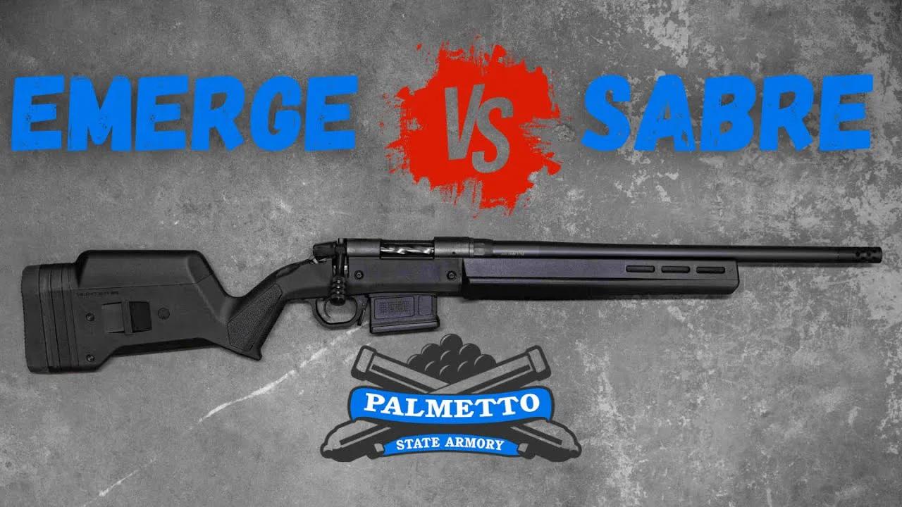 PSA Emerge Bolt Action Rifle vs Sabre Bolt Action Rifle!